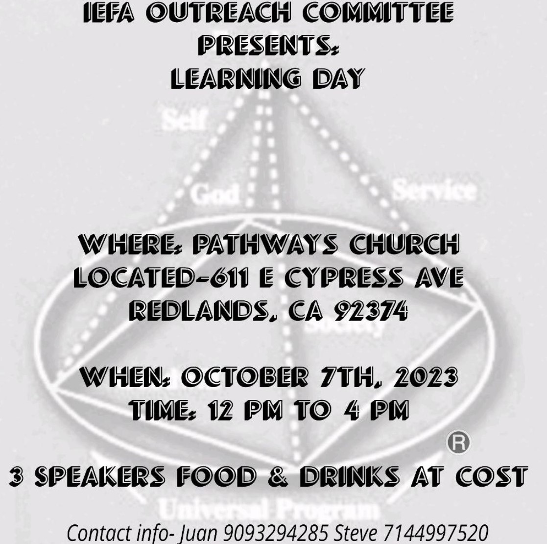 Outreach – Inland Empire Foothills Narcotics Anonymous